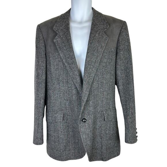 Pendleton | Suits & Blazers | Vintage 8s Pendleton Western Tweed Wool ...